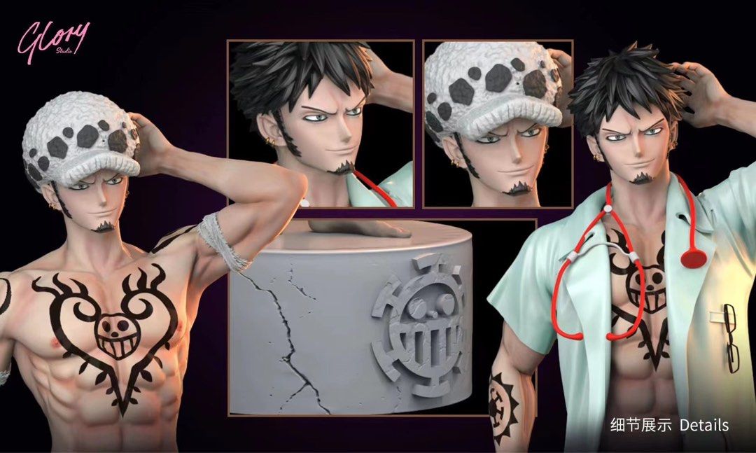 [PO] One Piece|Surgeon Of Death Trafalgar D Water Law, Hobbies & Toys ...