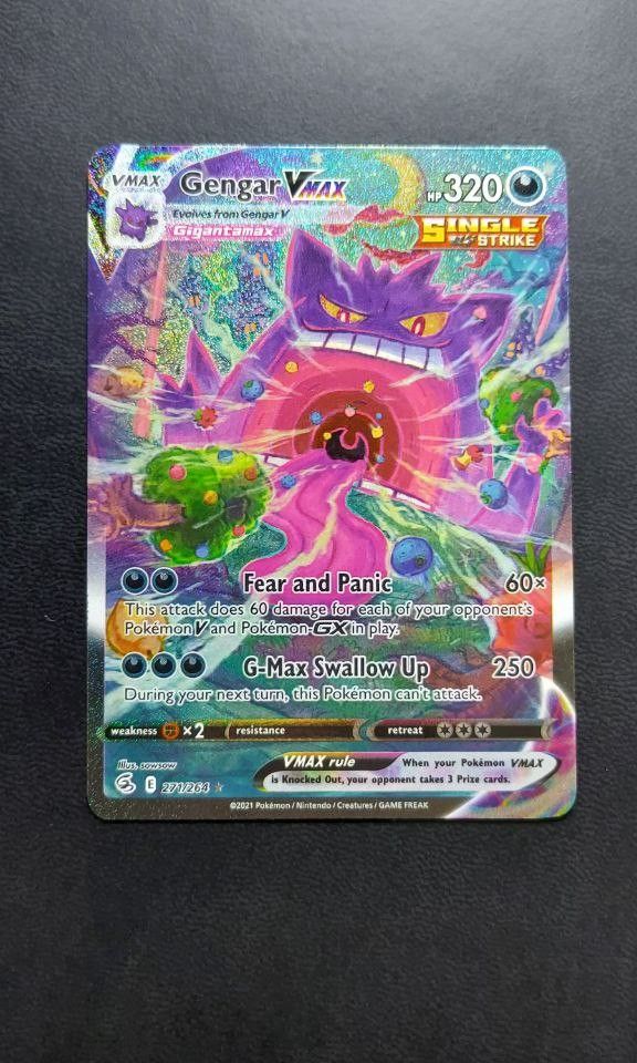 Pokemon Gengar Vmax Alt Art, Hobbies & Toys, Toys & Games on Carousell