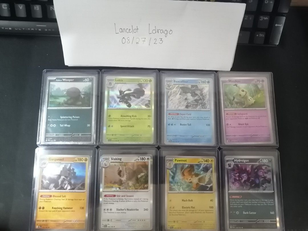 Pokemon TCG Paldea Evolved Rare Holo Cards, Hobbies & Toys, Toys ...