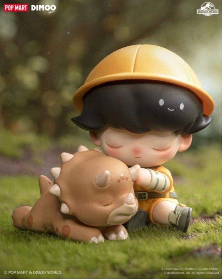 Popmart Dimoo Jurasic World Hug a Dinosaur, Hobbies & Toys, Toys ...