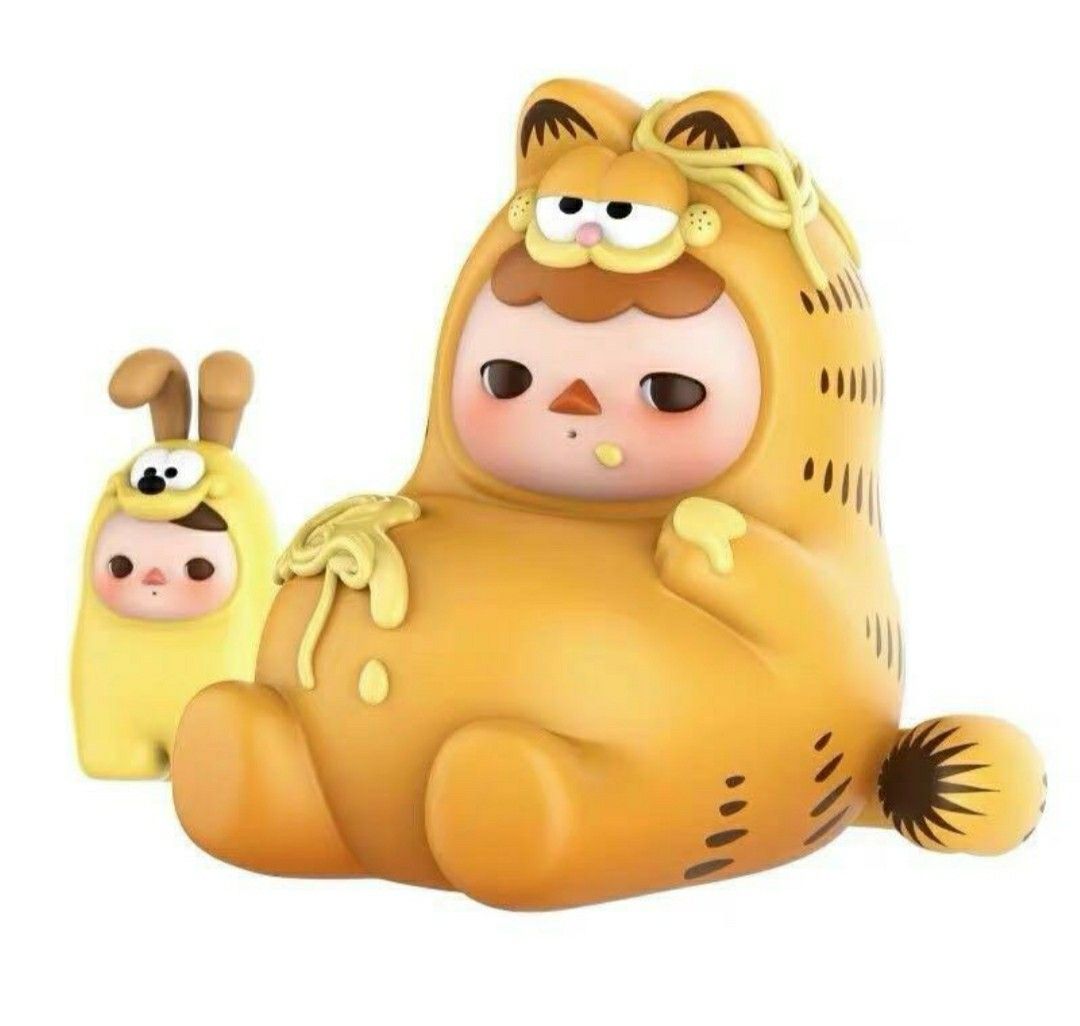 ⭐ Limited Popmart pucky garfield, Hobbies & Toys, Toys & Games on Carousell