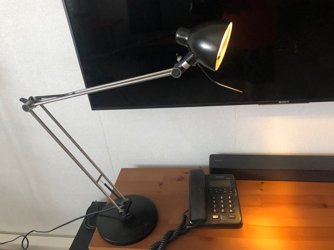 Portable IKEA Tertial Lamp with round flat base, Furniture & Home ...