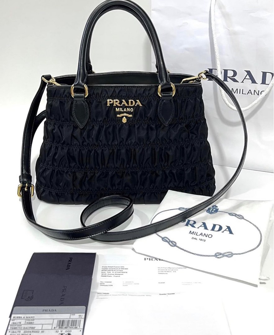 Prada rfid Version, Luxury, Bags & Wallets on Carousell