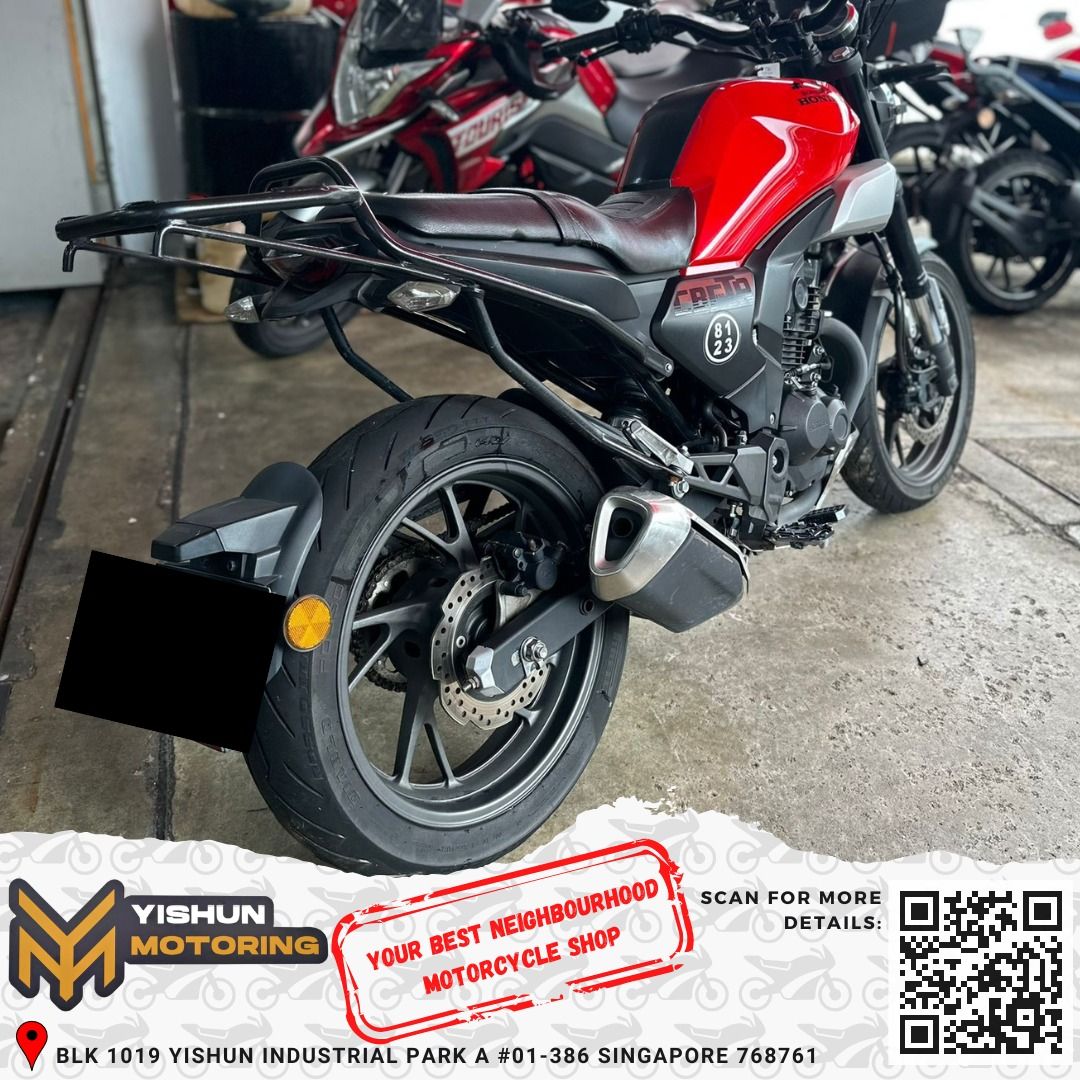 PRE OWNED HONDA CB190TR ( USED UNIT HONDA CB190 TR ) CB190 | 190TR | SINGAPORE | 190 CC | USED ...