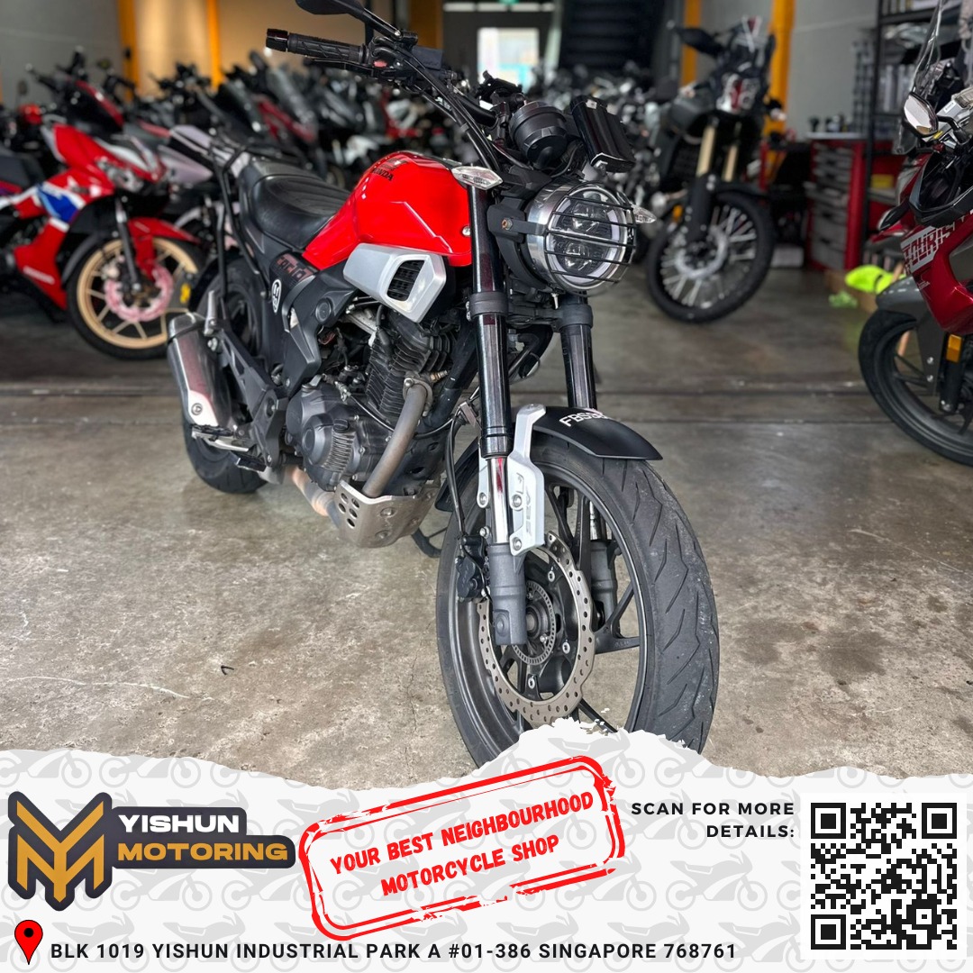 PRE OWNED HONDA CB190TR ( USED UNIT HONDA CB190 TR ) CB190 | 190TR | SINGAPORE | 190 CC | USED ...