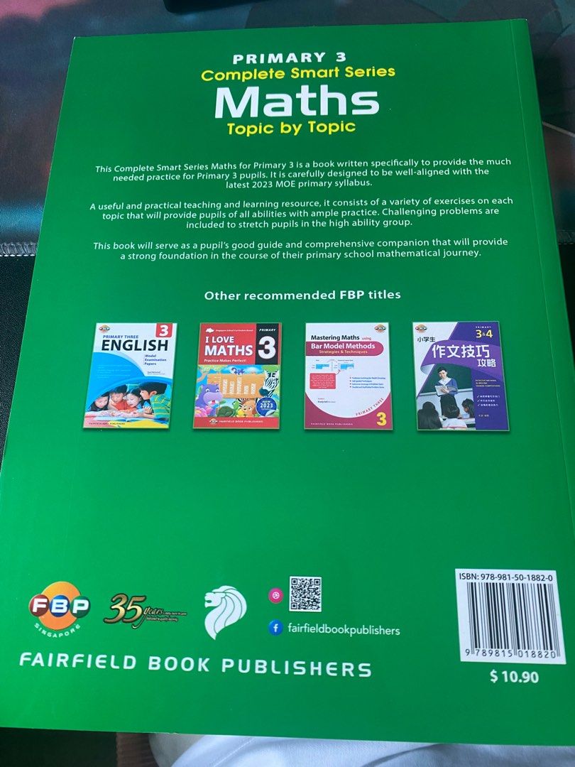 Primary 3 Math Assessment Book, Hobbies & Toys, Books & Magazines ...