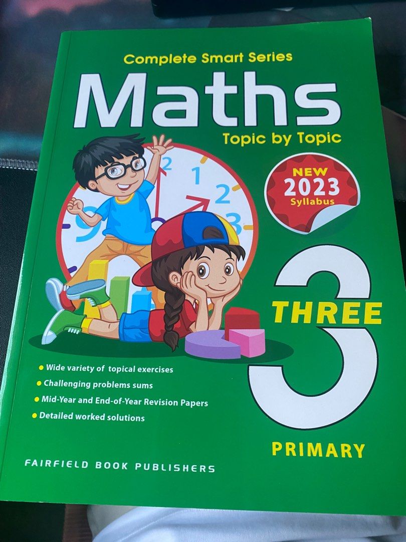 Primary 3 Math Assessment Book, Hobbies & Toys, Books & Magazines ...