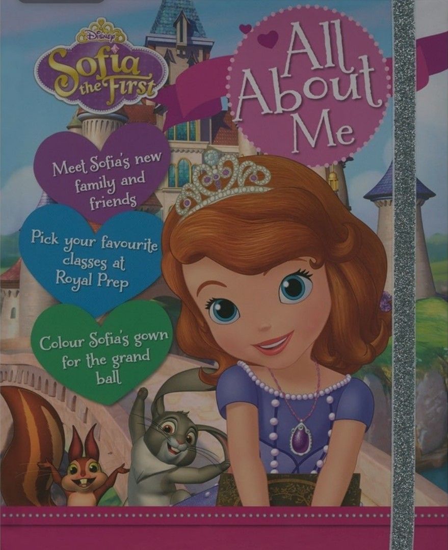 Princess sofia - all about me, Hobbies & Toys, Books & Magazines, Children's Books on Carousell