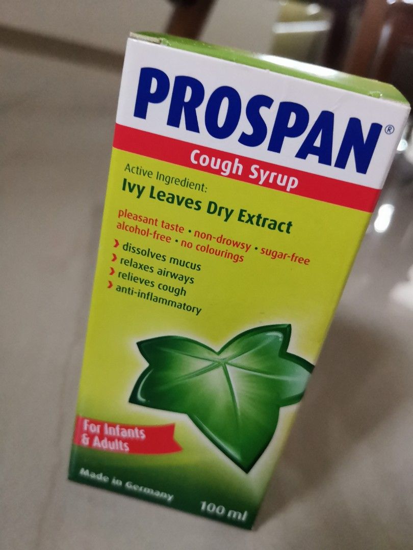 Prospan Cough Syrup, Health & Nutrition, Medical Supplies & Tools on ...
