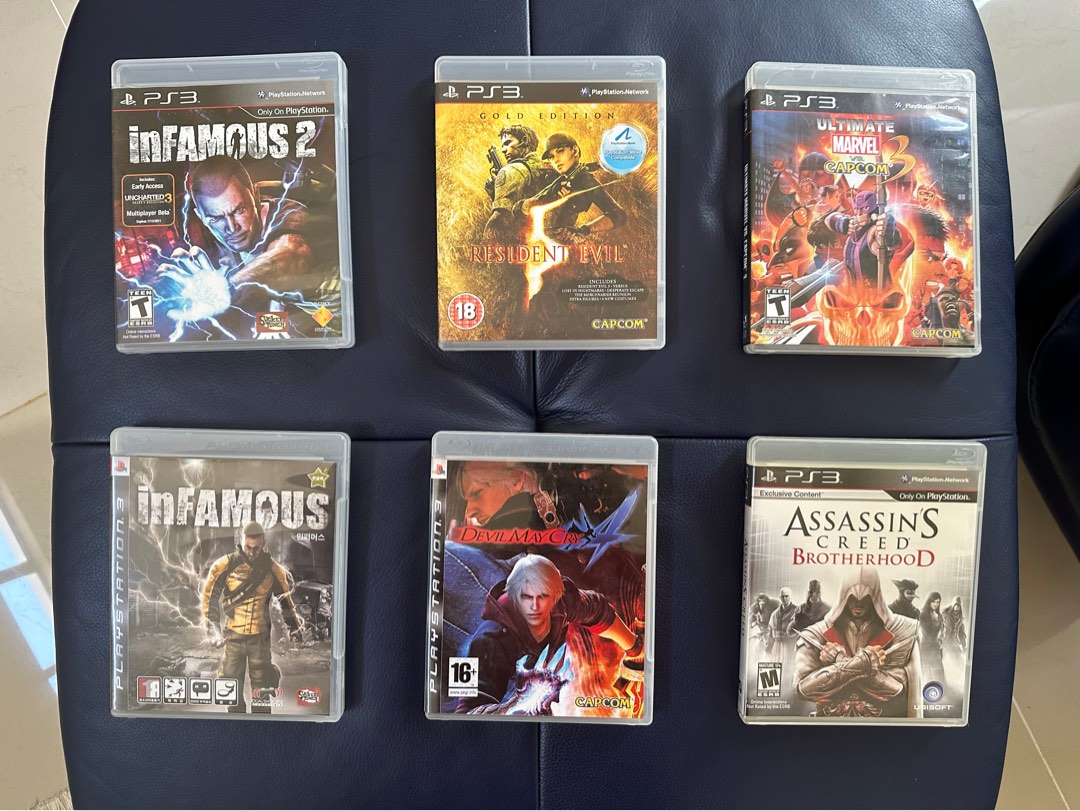 Ps3 game bundle - 5 games included, Video Gaming, Video Games ...