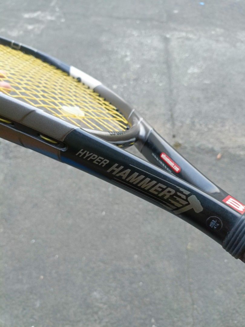 Raket Wilson Hyper Hammer 2.7, Olah Raga, Perlengkapan Olahraga Lainnya ...