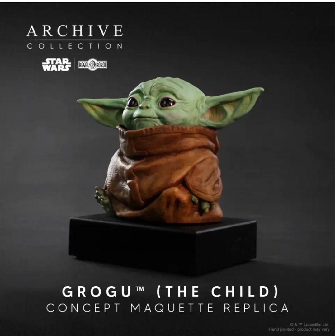 REGAL ROBOT Star Wars Mandalorian Grogu The Child Concept Maquette ...