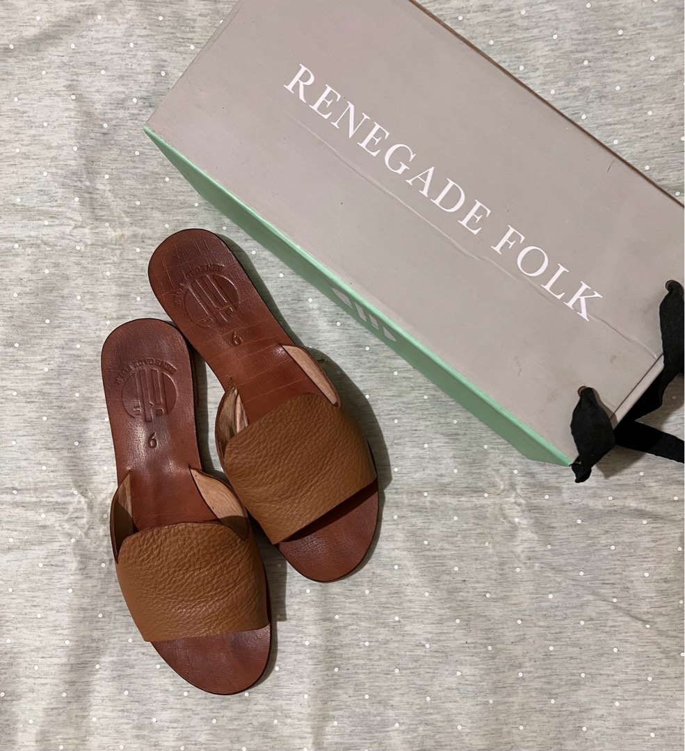 Renegade Folk Her in Tan Size 9 on Carousell
