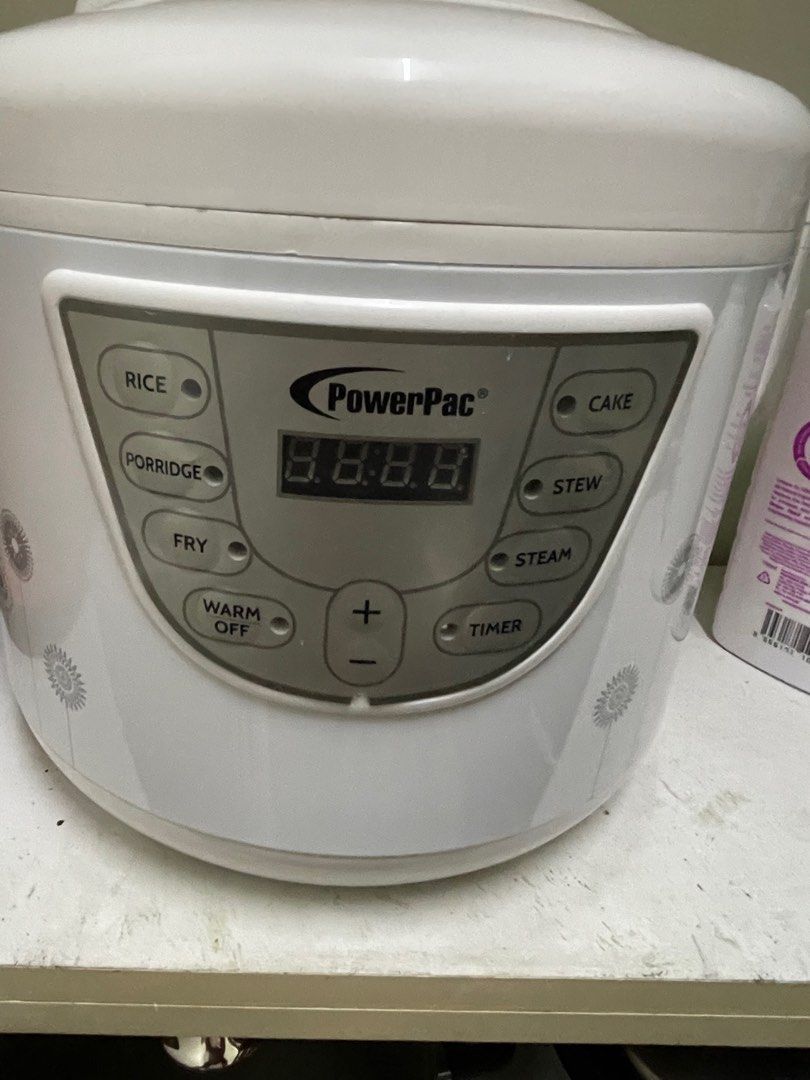 PowerPac 1.8l Rice Cooker, TV & Home Appliances, Kitchen Appliances ...