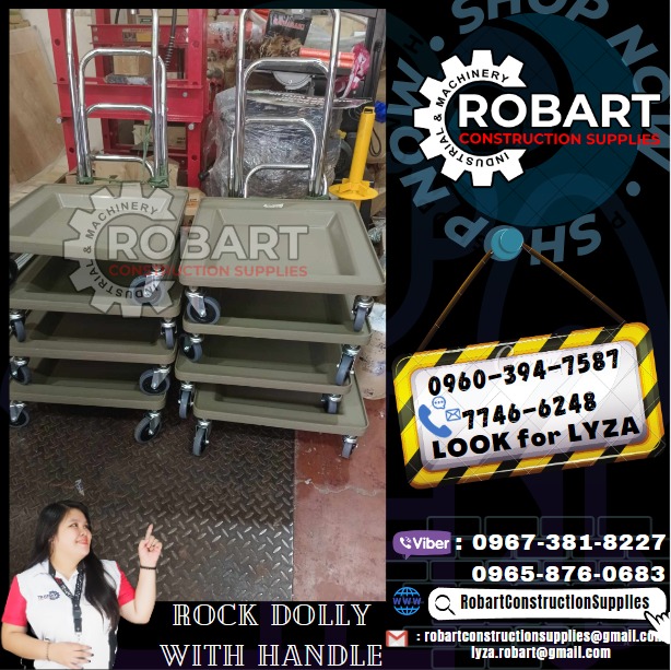 Rock Dolly with Handle, Commercial & Industrial, Construction Tools ...