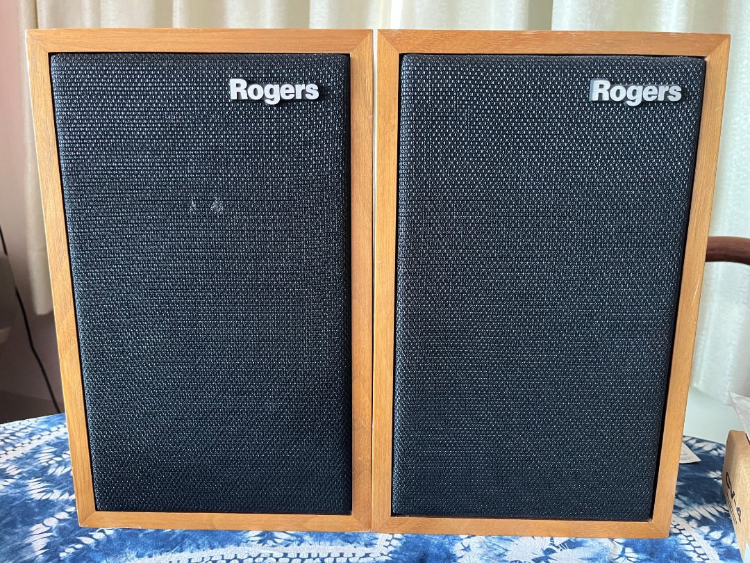 Rogers LS3/5a Matched Speaker Pair in Rosewood, 音響器材, Soundbar、揚聲器、藍牙喇叭 ...