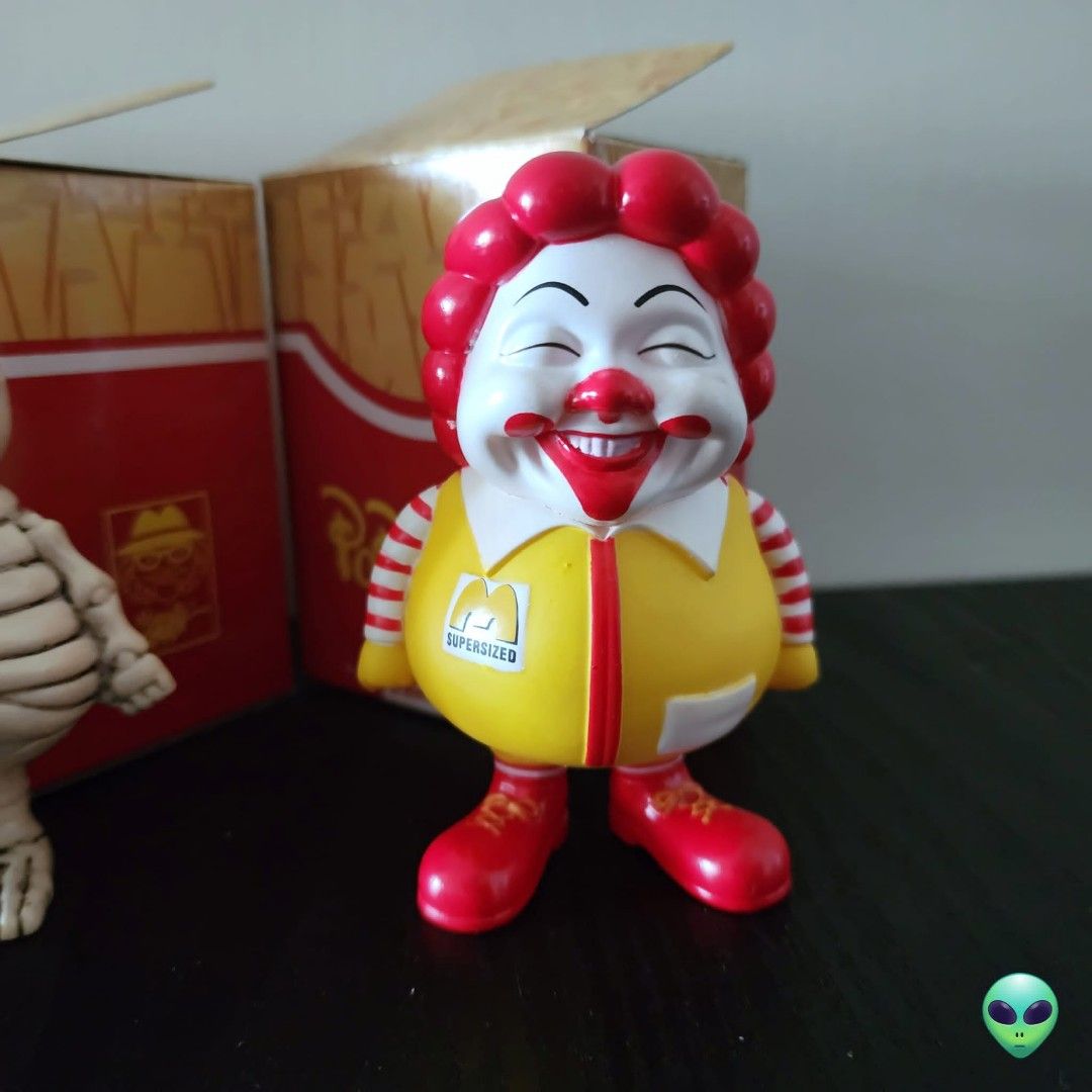 Ron English Mc SUPERSIZED MINI POPAGANDA (5 pcs Set) McDonald'S 麥當勞 ...