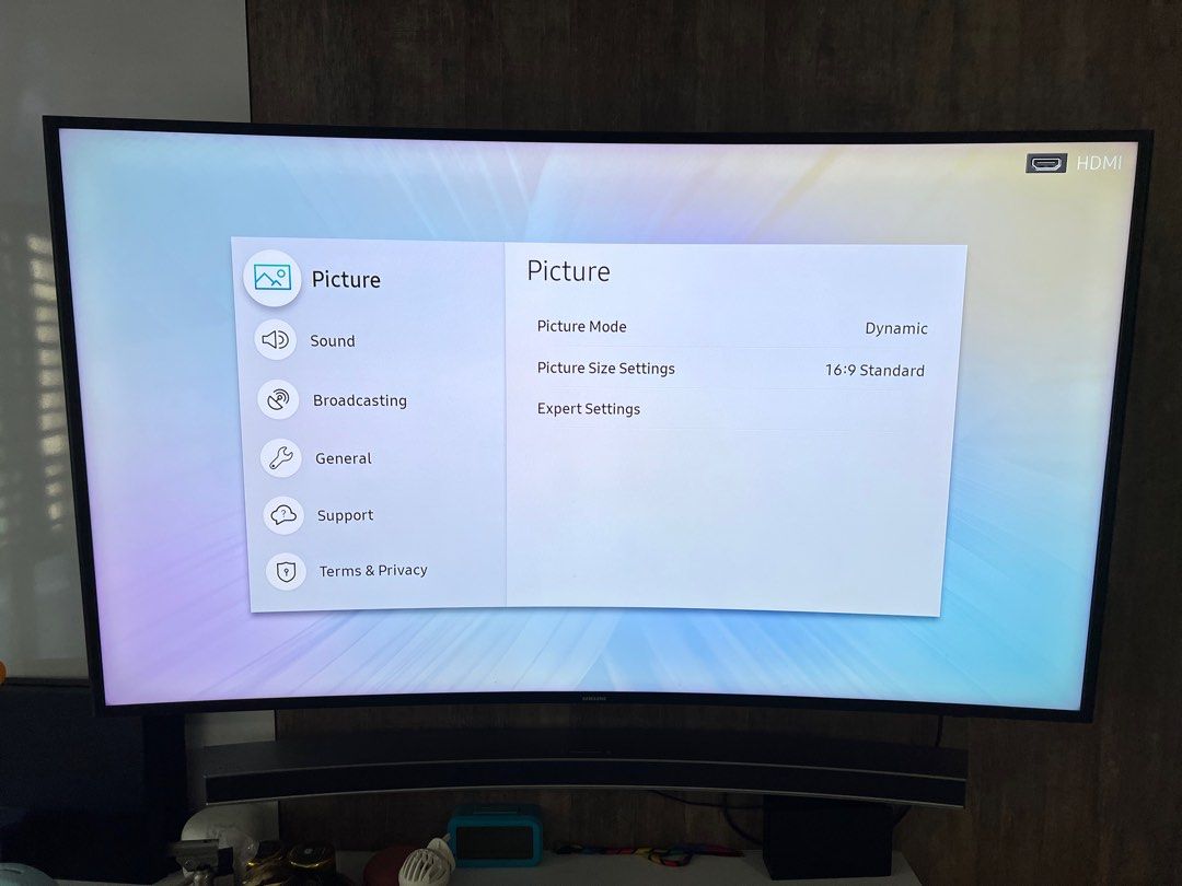 Samsung 55" MU6300 Curved Smart 4K UHD TV, TV & Home Appliances, TV ...