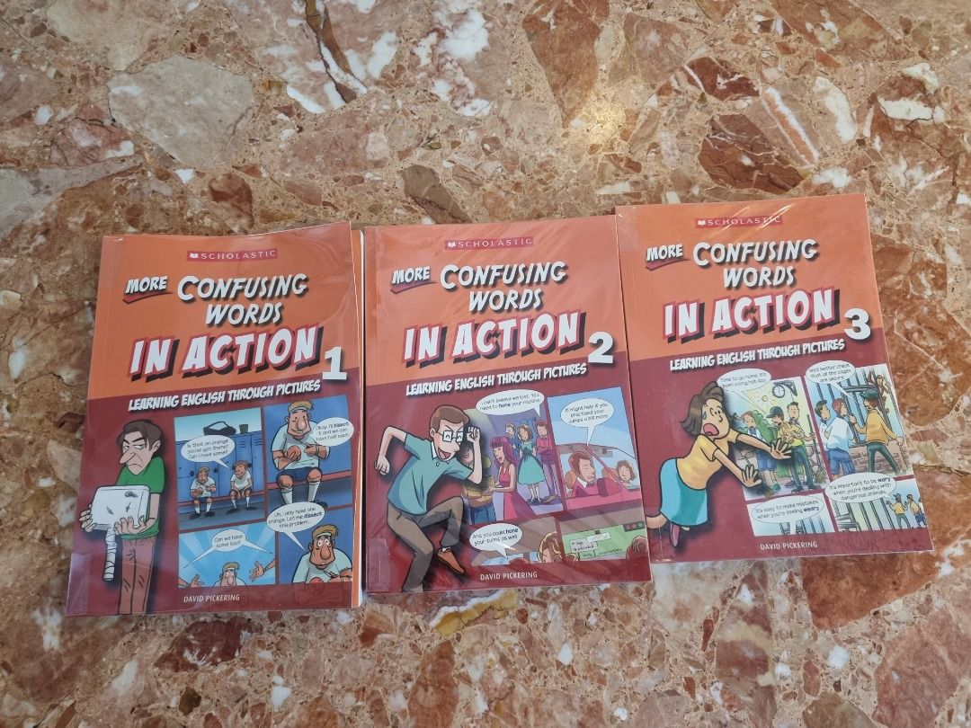 Scholastic Learning English through Pictures - Grammar, Verbs, Idioms ...