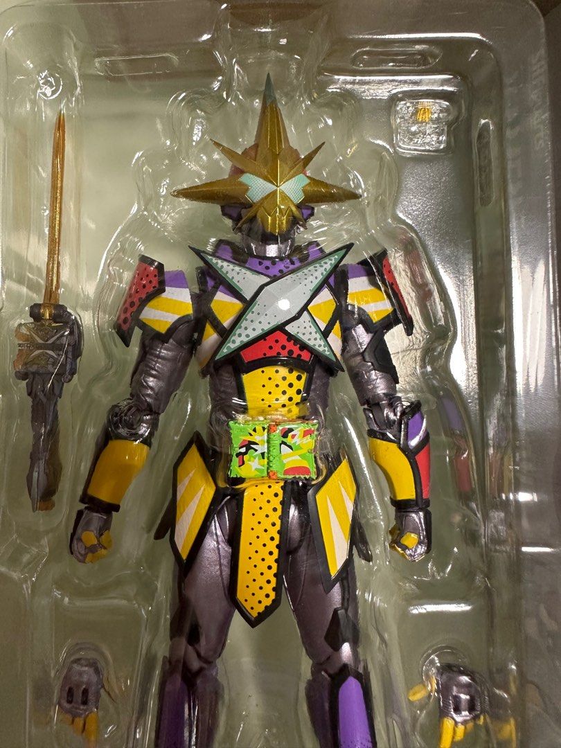 [中古]SHF Kamen Rider Saikou Kin No Buki Gin No Buki / X Sword Man 幪面超人聖刃 ...