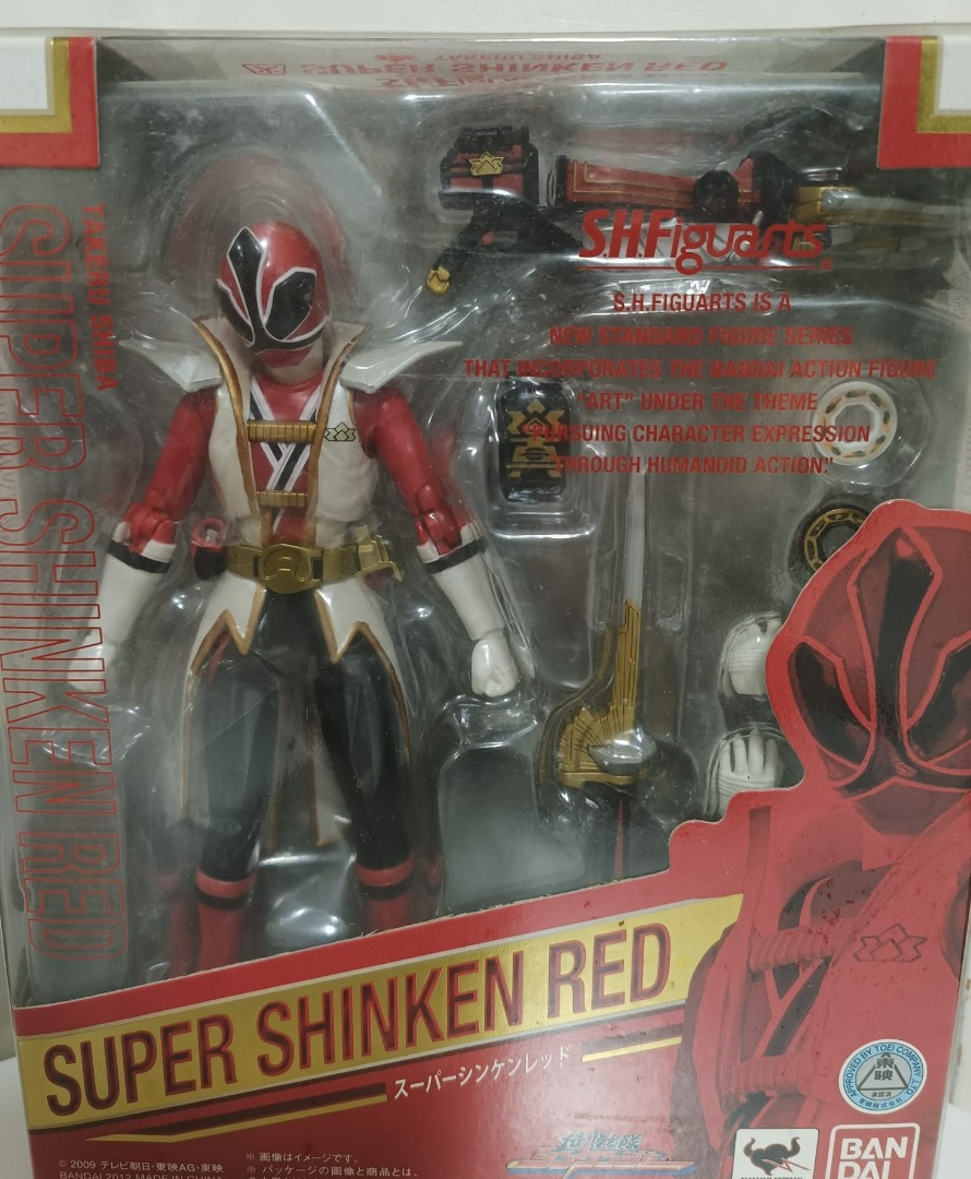 s.h.figuarts Super Shinken Red, Hobbies & Toys, Toys & Games on Carousell