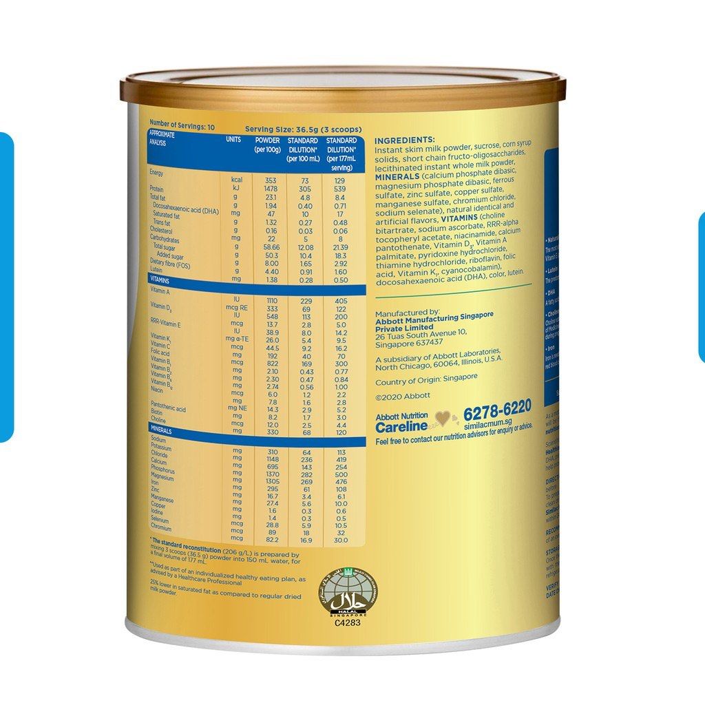 Similac Mum Strawberry Yoghurt Maternal Milk Powder (400g), Babies ...