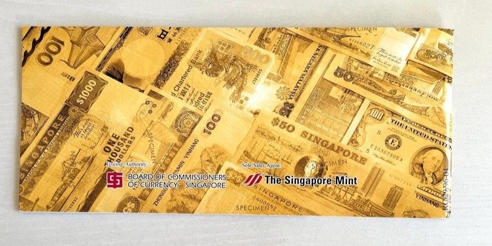 Singapore 25th Years Anniversary 1971 to 1996 $25 Commemorative Note ...