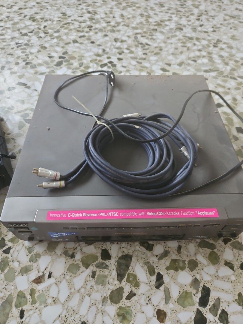 SONY LD VCD Player, Audio, Other Audio Equipment on Carousell