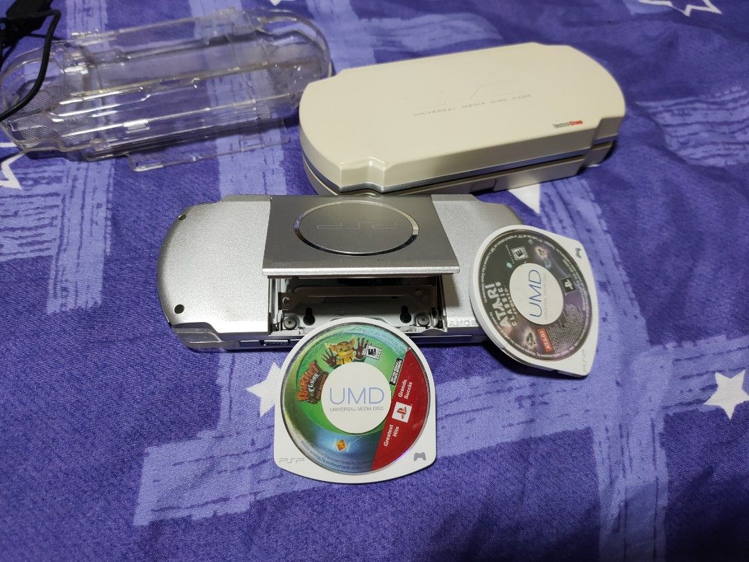 SONY PSP with 10 discs for CLEARANCE SALE, Video Gaming, Video Game Consoles, PlayStation on ...