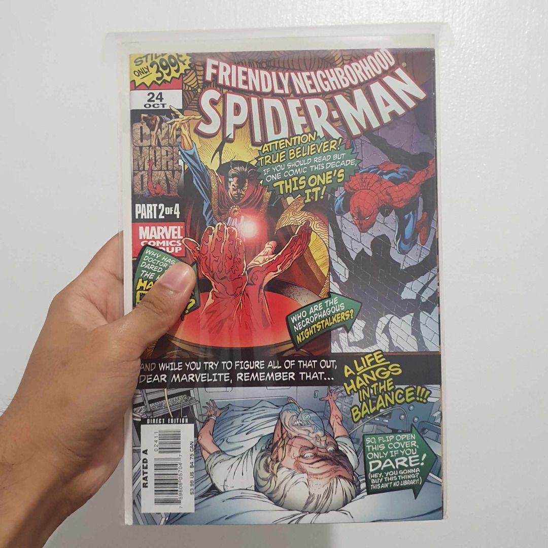 Spider-Man: One More Day (Complete Storyline), Amazing Spider-Man #500 ...