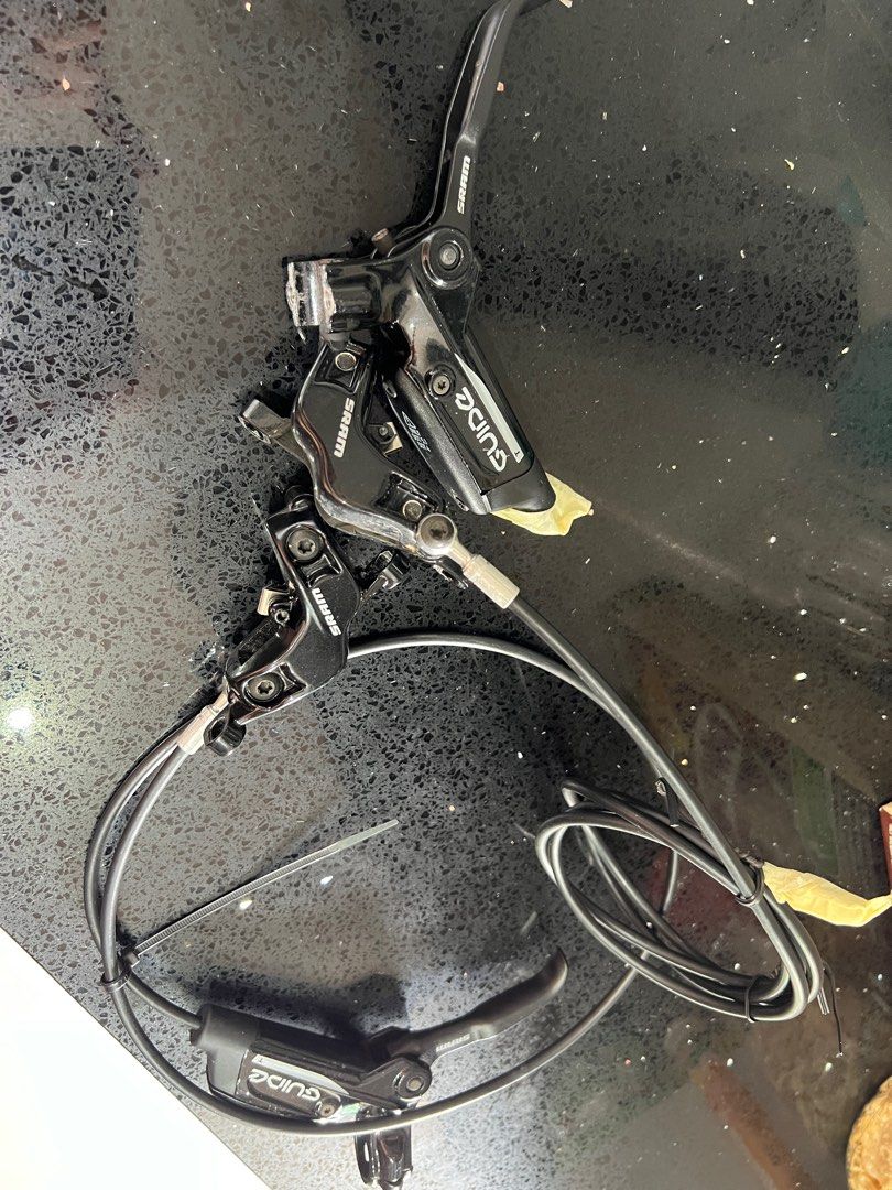 Sram GUIDE Front and rear brakeset, Sports Equipment, Bicycles & Parts ...