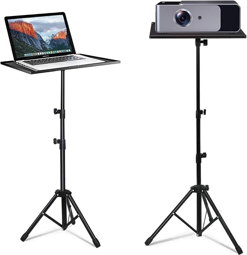 Stand, Universal Laptop Tripod Stand, Portable DJ Equipment Stand ...