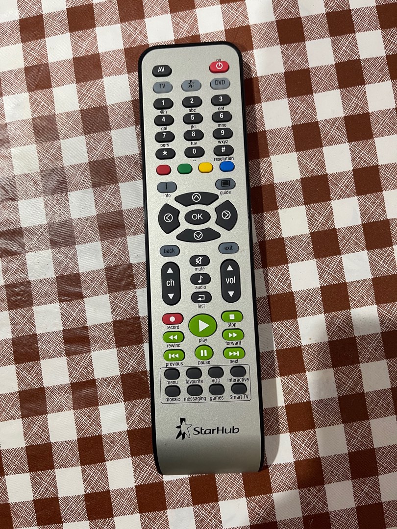 StarHub TV Set Top Box Remote Controller, TV & Home Appliances, TV ...