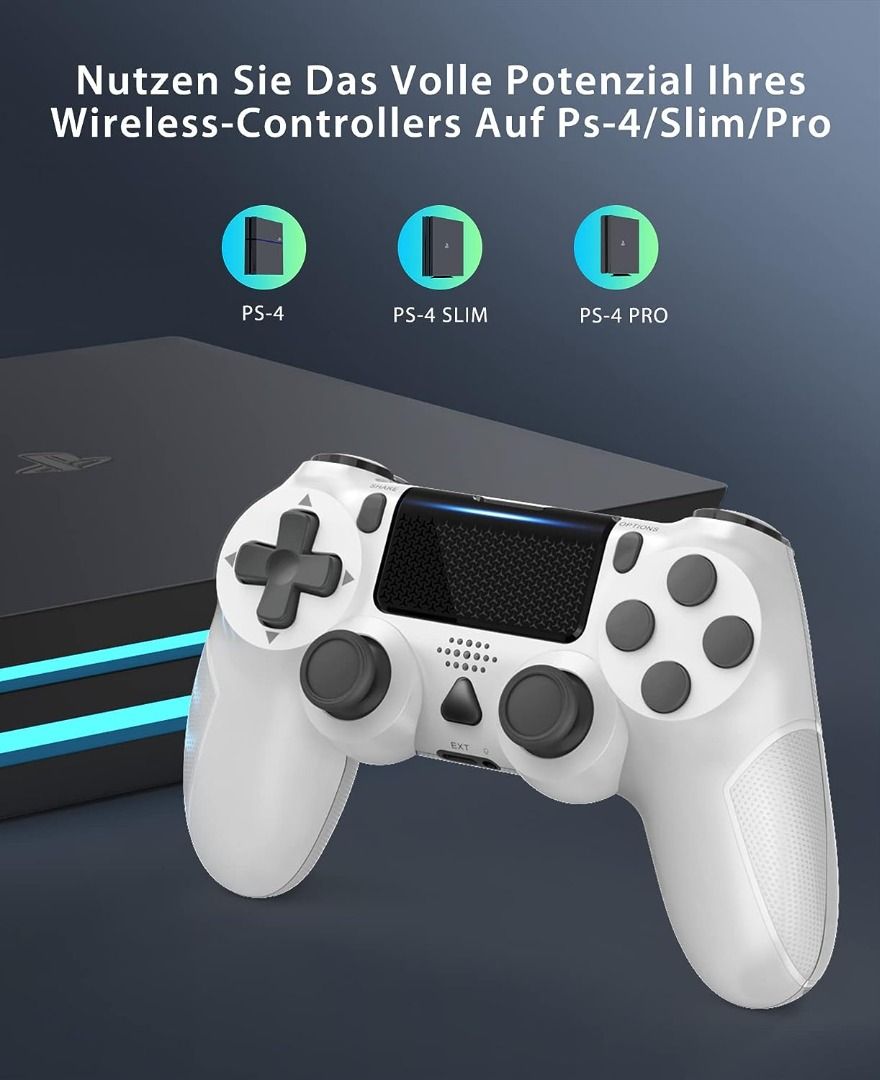 "[Stockist.SG] Playstation Wireless Controller - Gyro, Speaker, 1000mAh ...