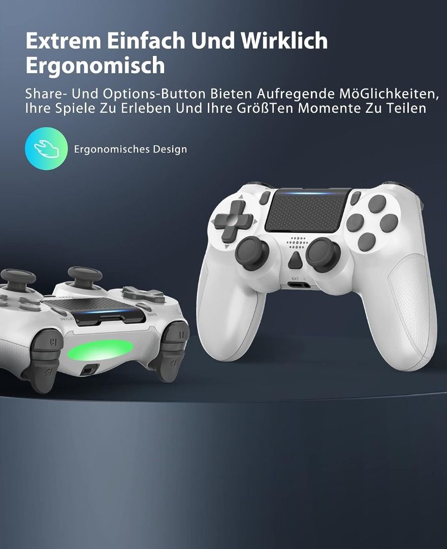 "[Stockist.SG] Playstation Wireless Controller - Gyro, Speaker, 1000mAh ...