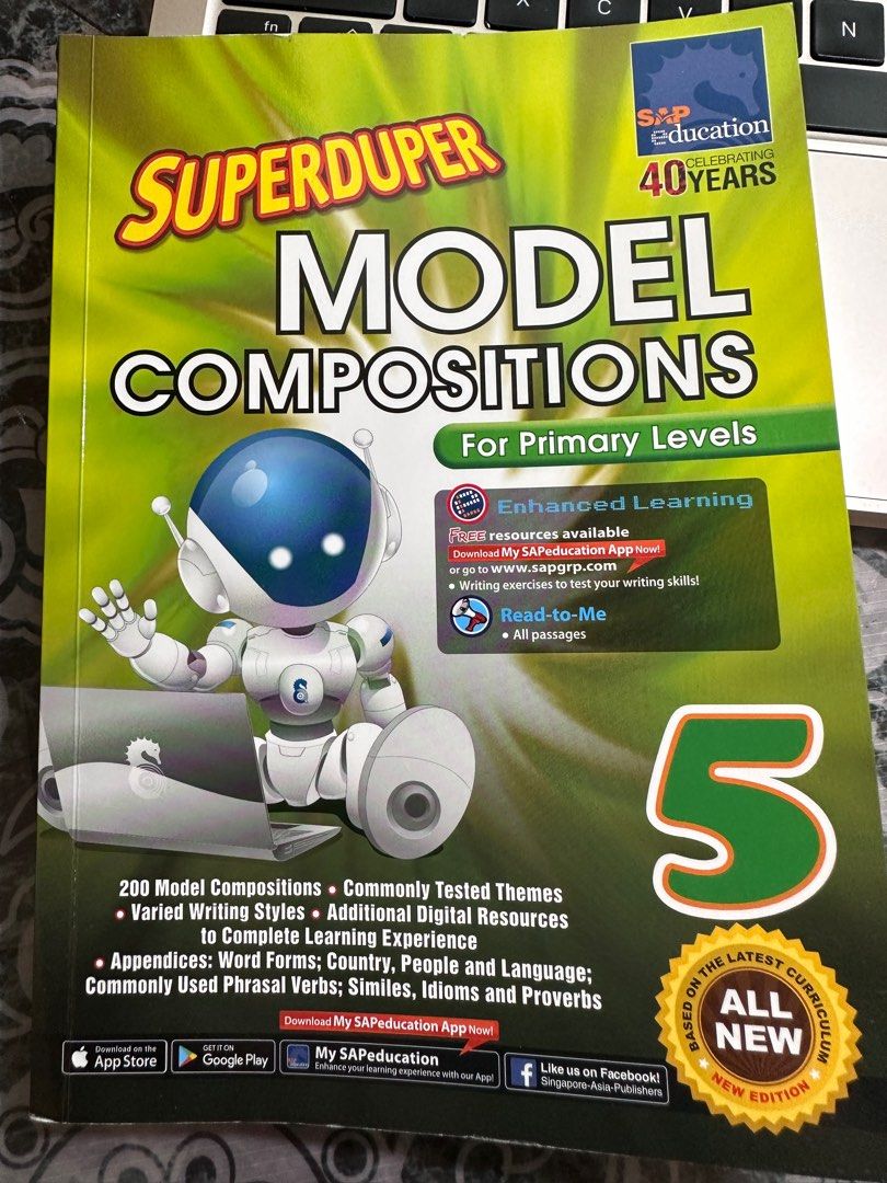 Super duper model compositions for primary levels, 興趣及遊戲, 書本 & 文具, 教科書 ...