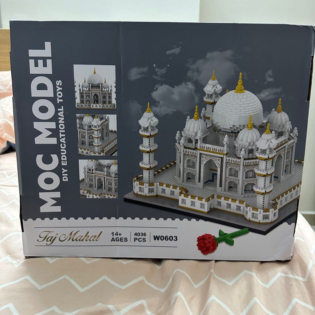 Taj Mahal Building Blocks, Hobbies & Toys, Toys & Games on Carousell