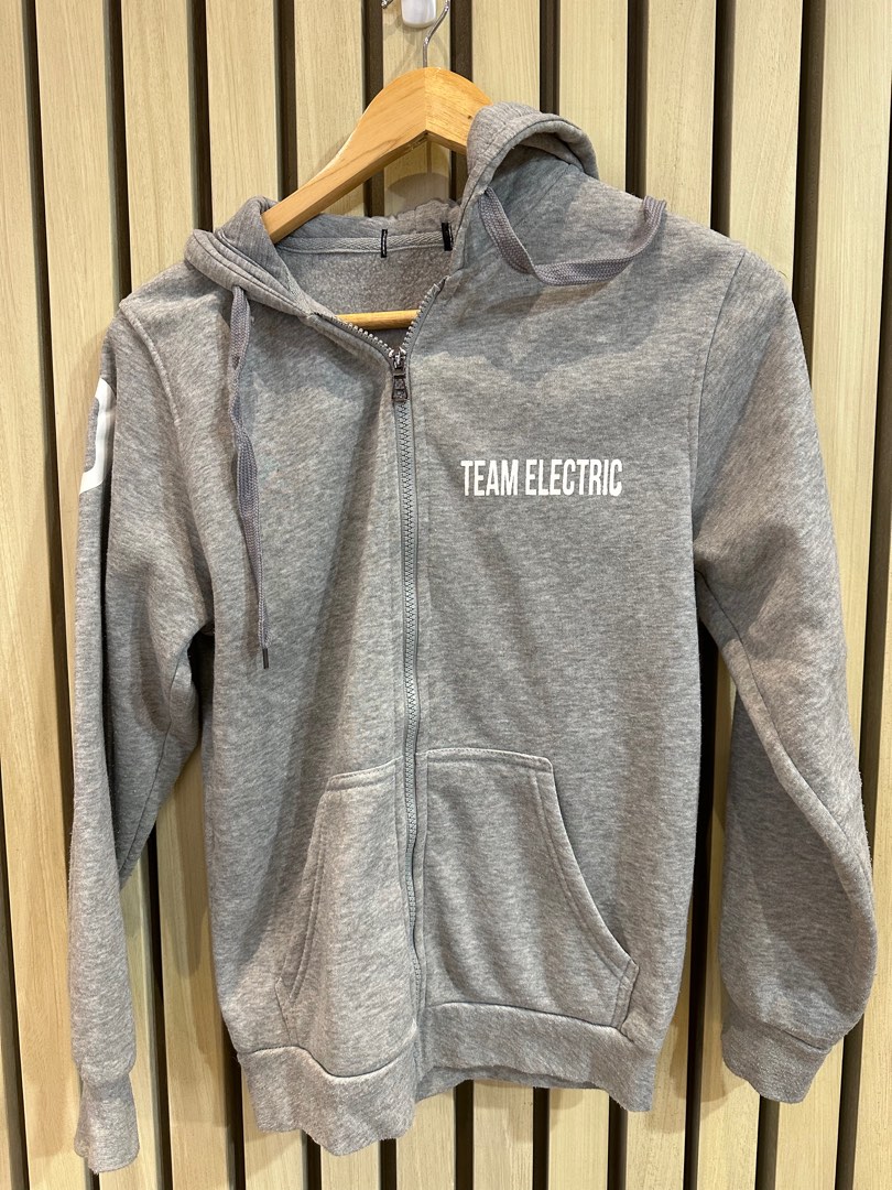 Team Electric Sweater, Women's Fashion, Coats, Jackets and Outerwear on Carousell