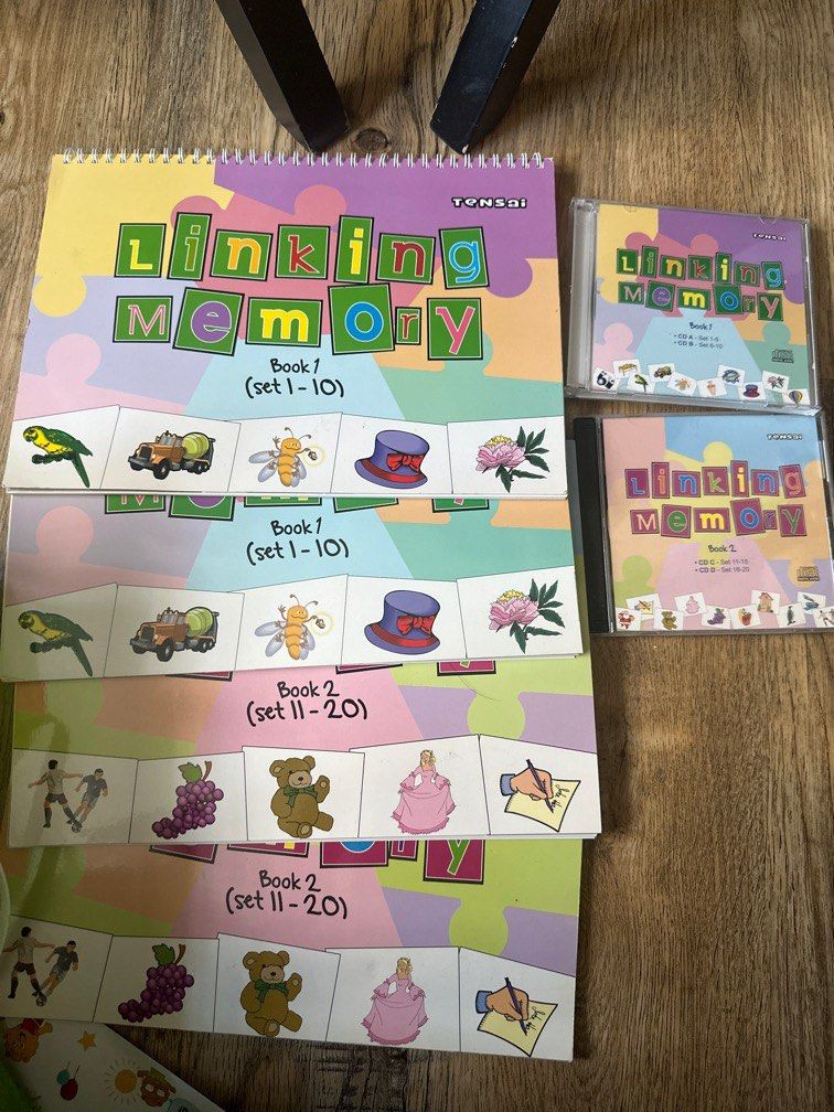 Tensai Linking memory, Hobbies & Toys, Books & Magazines, Assessment ...