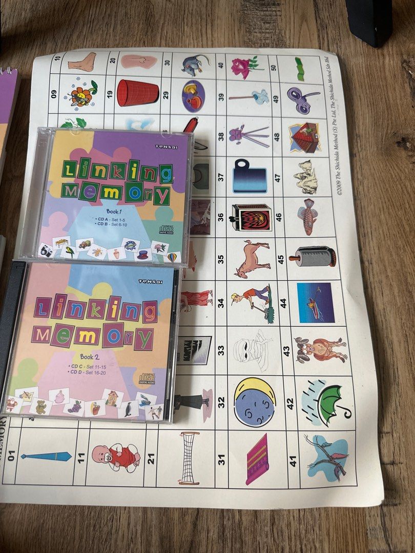 Tensai Linking memory, Hobbies & Toys, Books & Magazines, Assessment ...