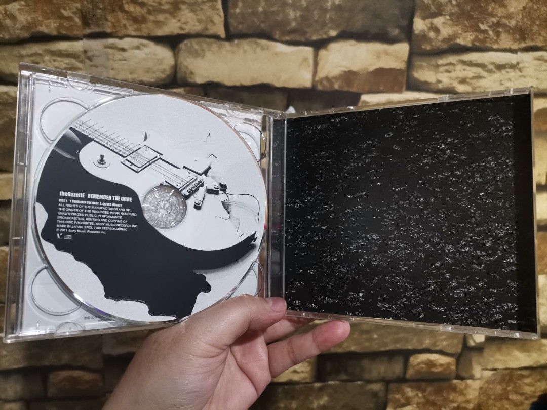 The Gazette -Remember the Urge- (Unsealed), Hobbies & Toys, Music & Media, CDs & DVDs on Carousell