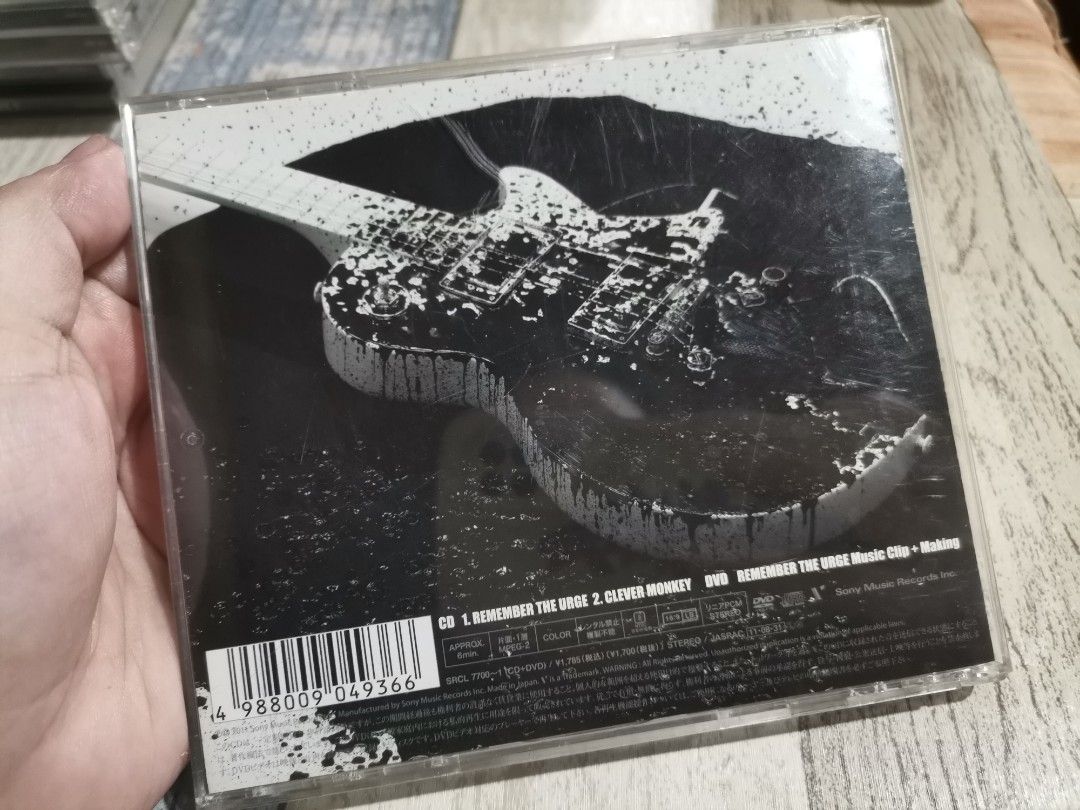 The Gazette -Remember the Urge- (Unsealed), Hobbies & Toys, Music & Media, CDs & DVDs on Carousell