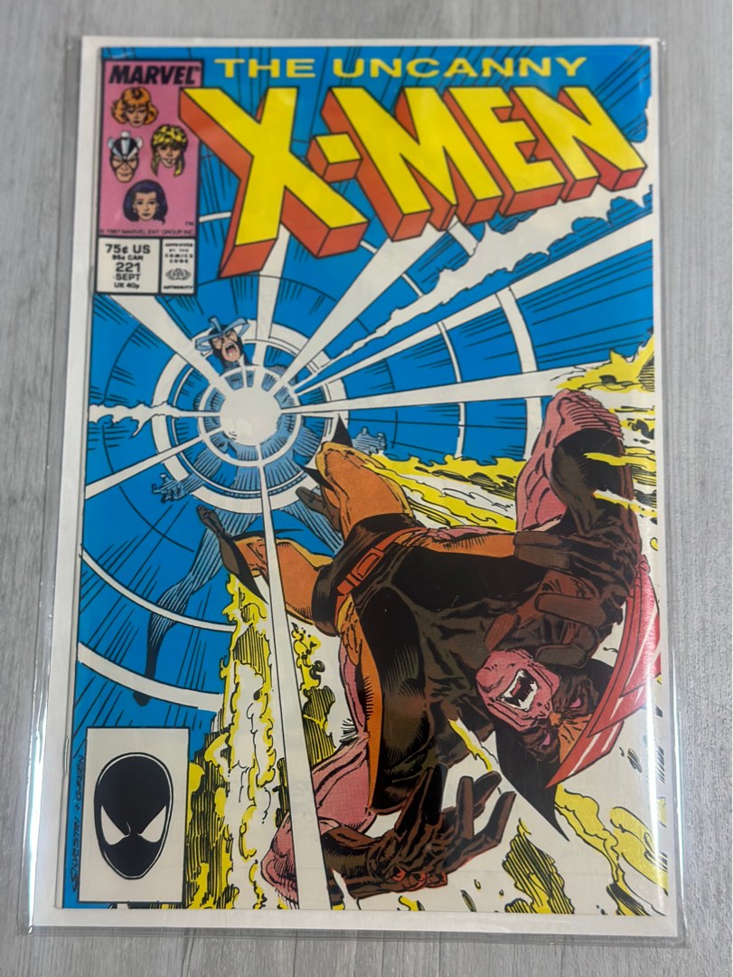 The Uncanny Xmen #221 (1st app of Mr Sinister), Hobbies & Toys, Books ...
