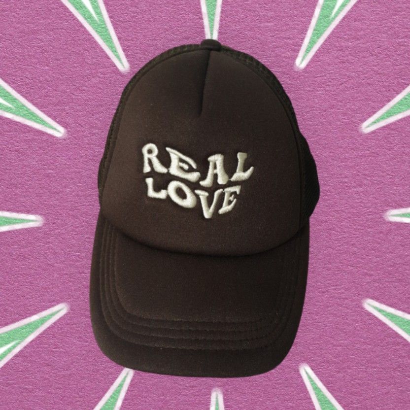 Topi coklat REAL LOVE brown hat no zara, Fesyen Wanita, Aksesoris di ...