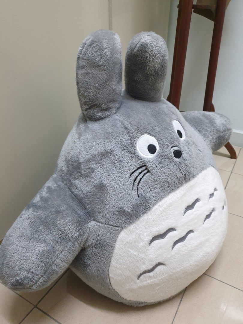 Totoro soft toy (large) studio gibli, Hobbies & Toys, Toys & Games on ...