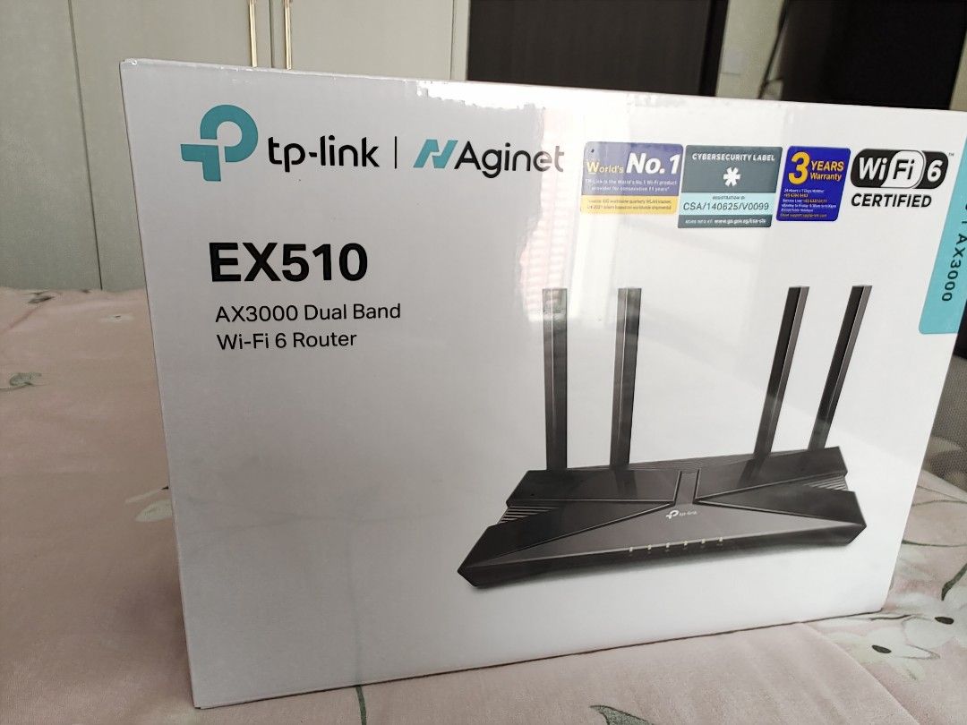 TP-link EX510 AX3000 Router, Computers & Tech, Parts & Accessories ...
