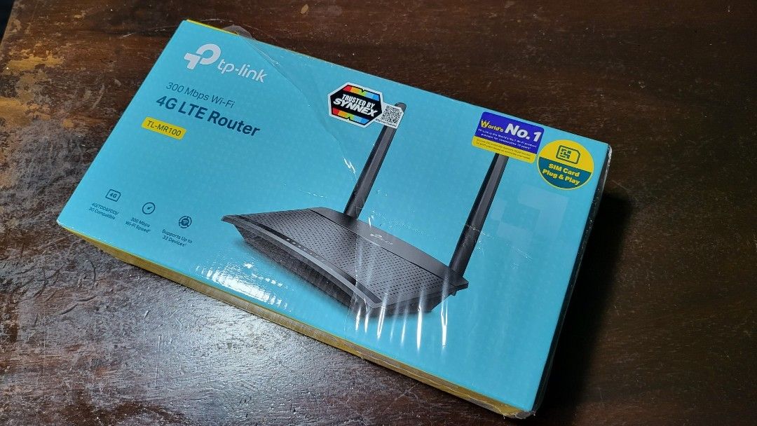 TP-Link Sim Card TL-MR100 Router, Computers & Tech, Parts & Accessories ...