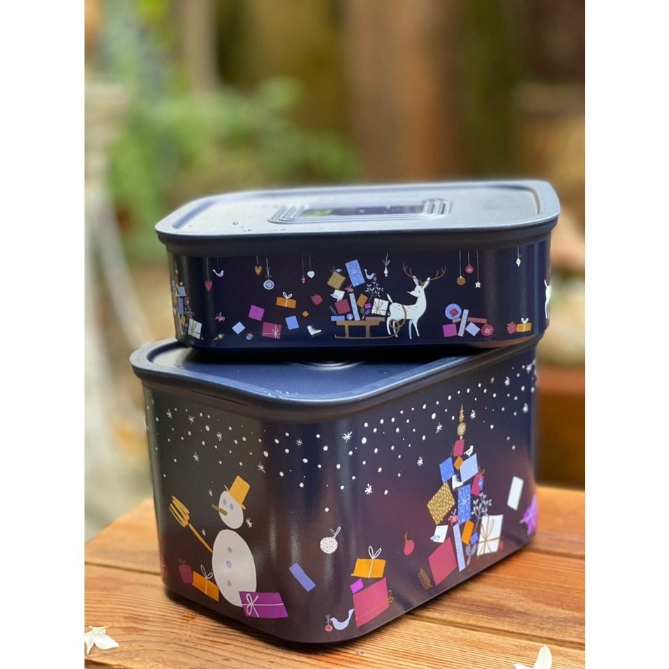 Tupperware Winter Fantasy Set, Furniture & Home Living, Kitchenware ...