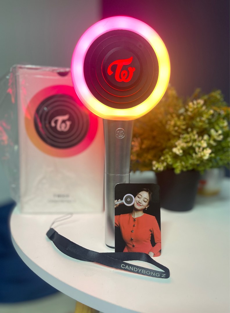 Twice Candy Bong Lightstick (Official), Hobbies & Toys, Memorabilia & Collectibles, K-Wave on ...