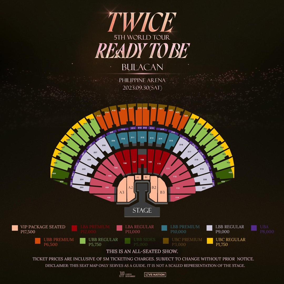 TWICE CONCERT IN PHILIPPINE ARENA, Tickets & Vouchers, Event Tickets on ...